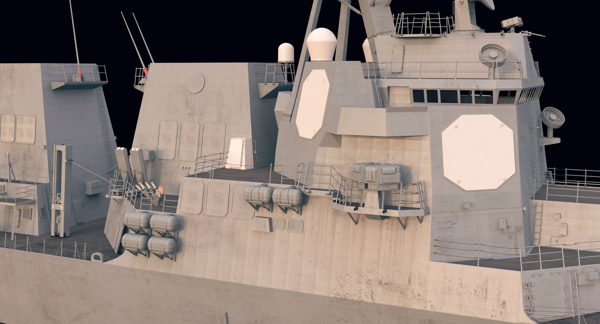 3d Model Uss Ddg 109