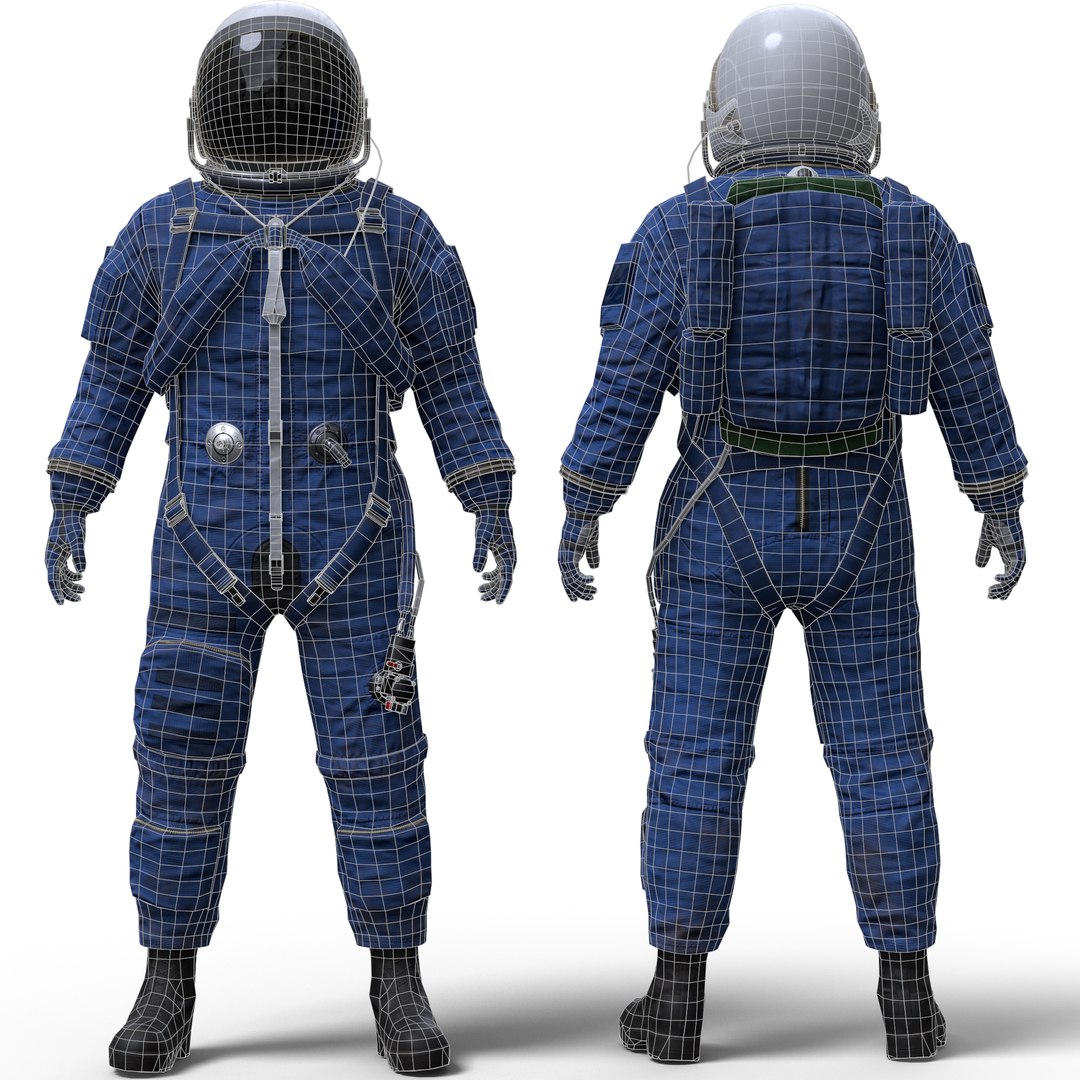 Real Space Suit 3D Model - TurboSquid 1696967