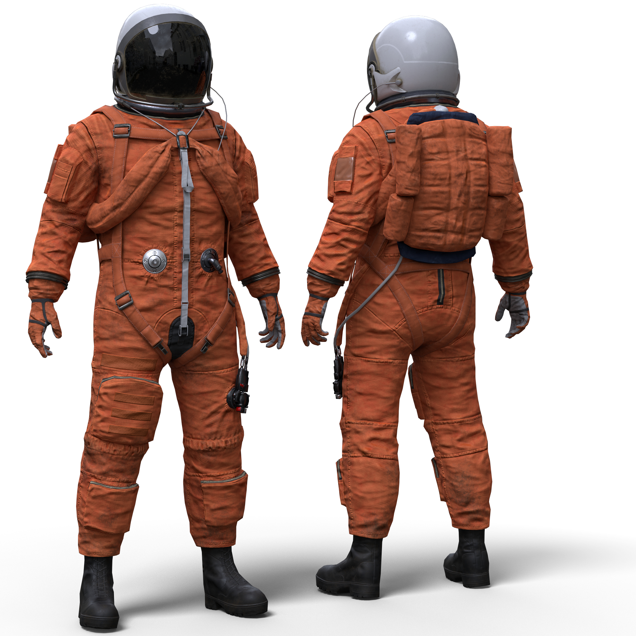 Real space suit 3D model - TurboSquid 1696967