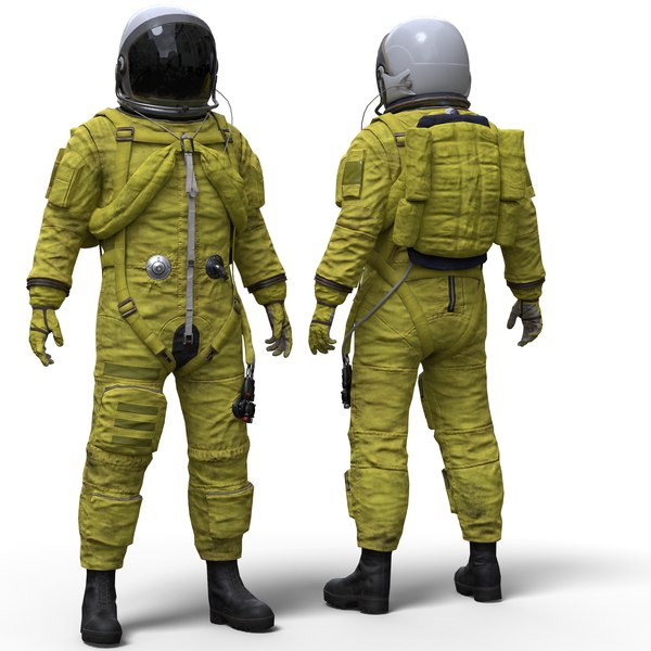 Real space suit 3D model - TurboSquid 1696967
