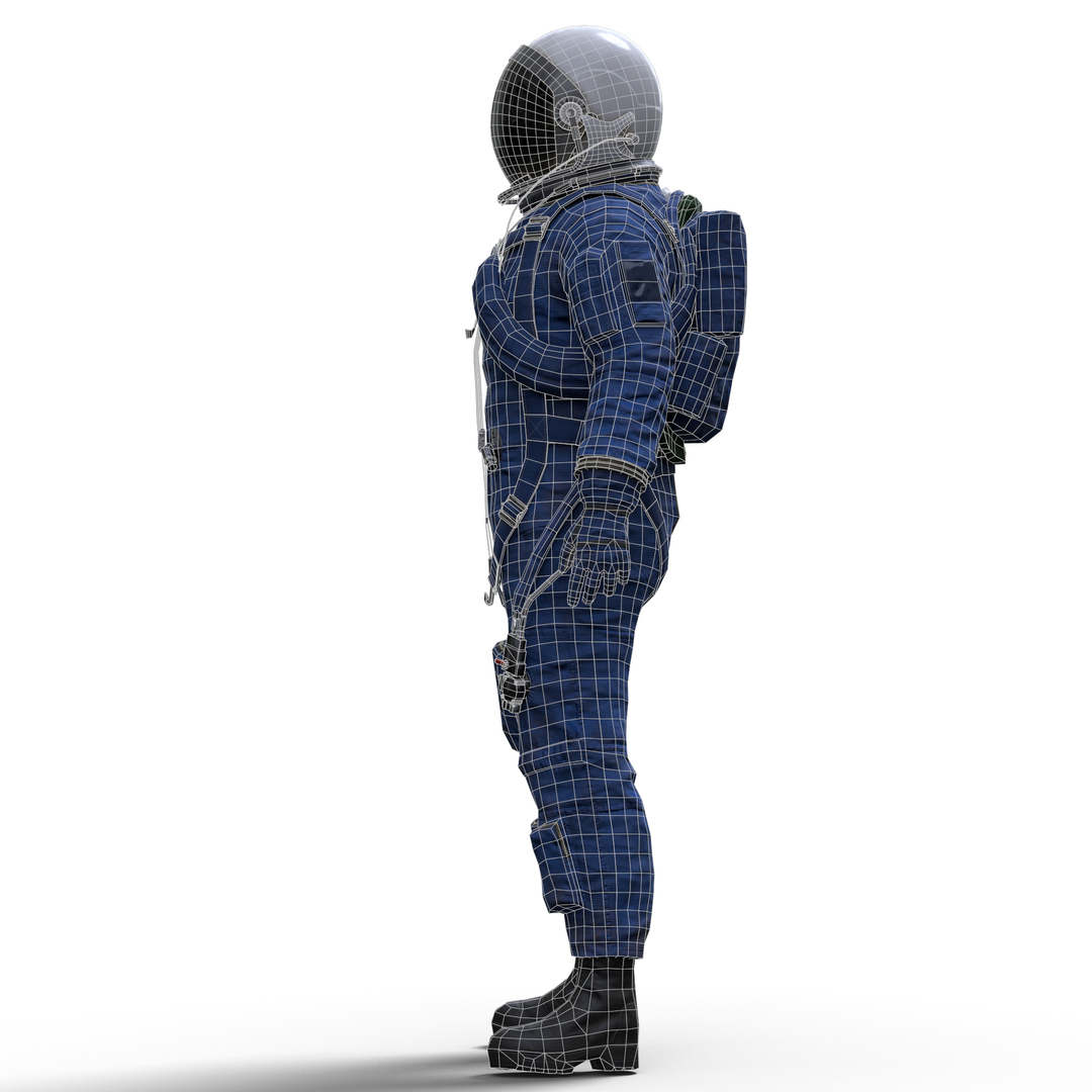 Real space suit 3D model - TurboSquid 1696967