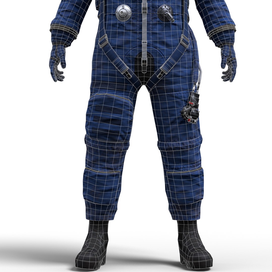 Real Space Suit 3D Model - TurboSquid 1696967