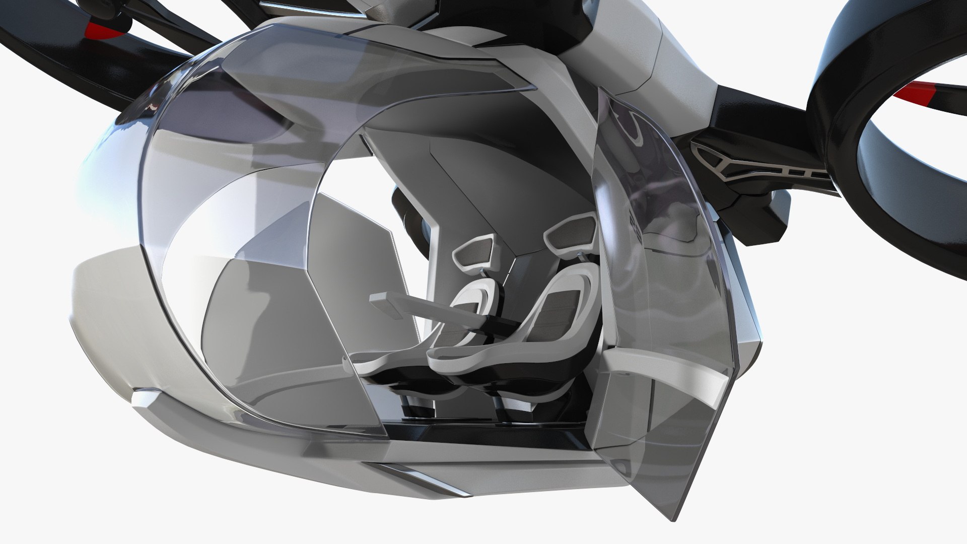 3D SciFi Futuristic Passenger Drone Rigged for Cinema 4D - TurboSquid ...