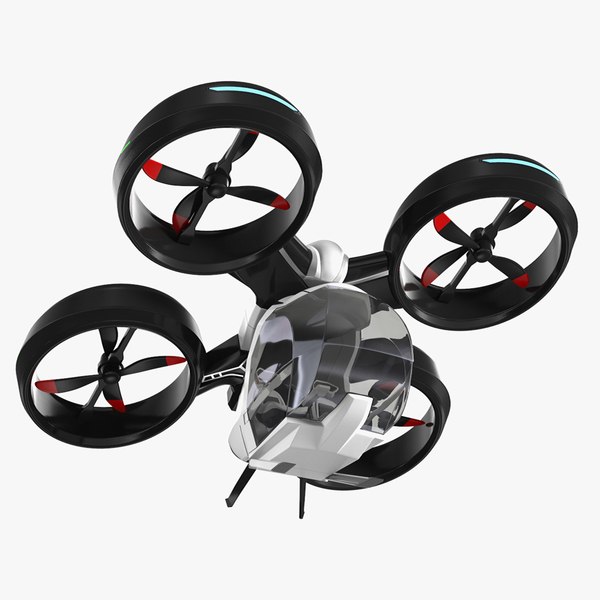 Cinema 4D용으로 제작된 SciFi 미래형 여객 드론 3D 모델 - TurboSquid 2115837