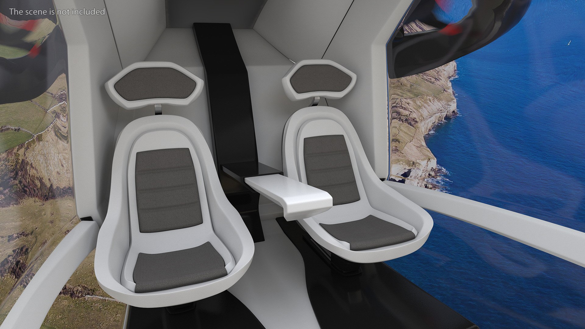 3D SciFi Futuristic Passenger Drone Rigged for Cinema 4D - TurboSquid ...