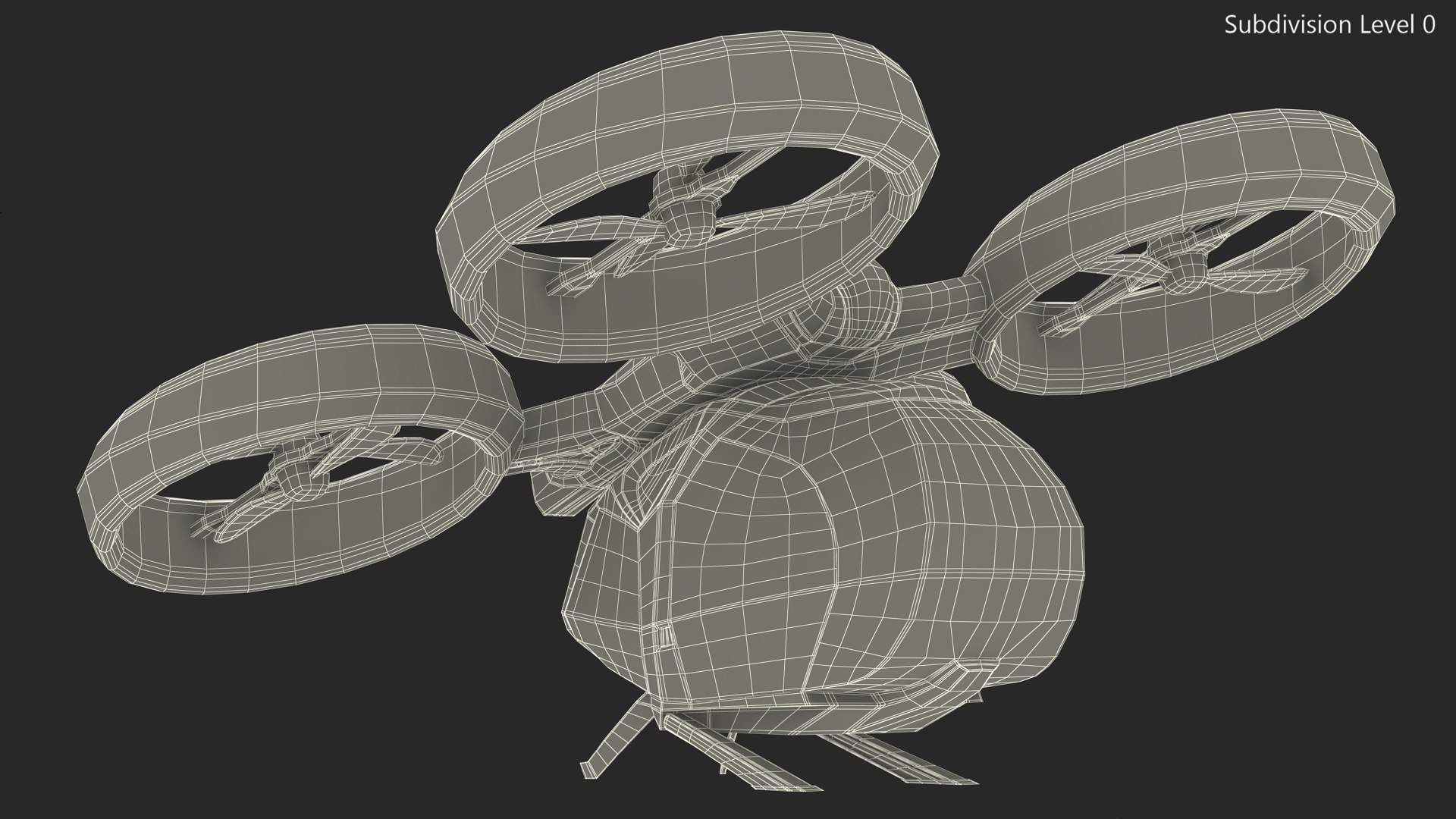 3D SciFi Futuristic Passenger Drone Rigged for Cinema 4D - TurboSquid ...