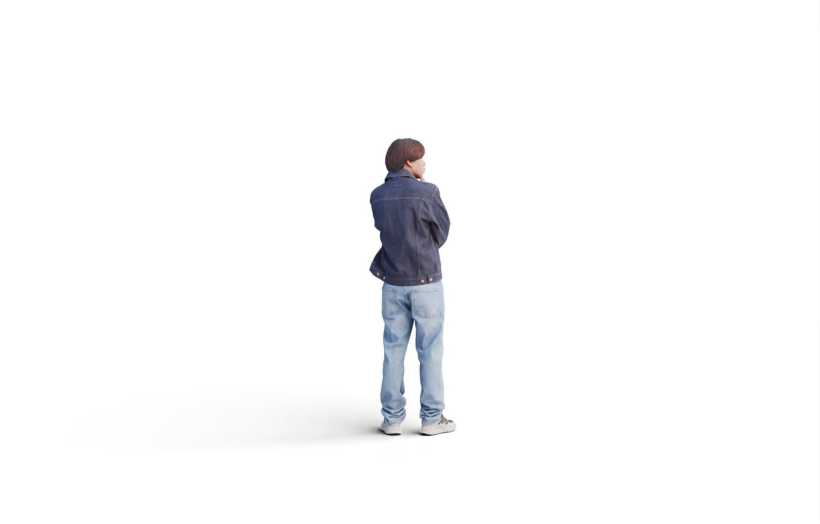Humano Posed Standing Man 0415230 3D model - TurboSquid 2083380