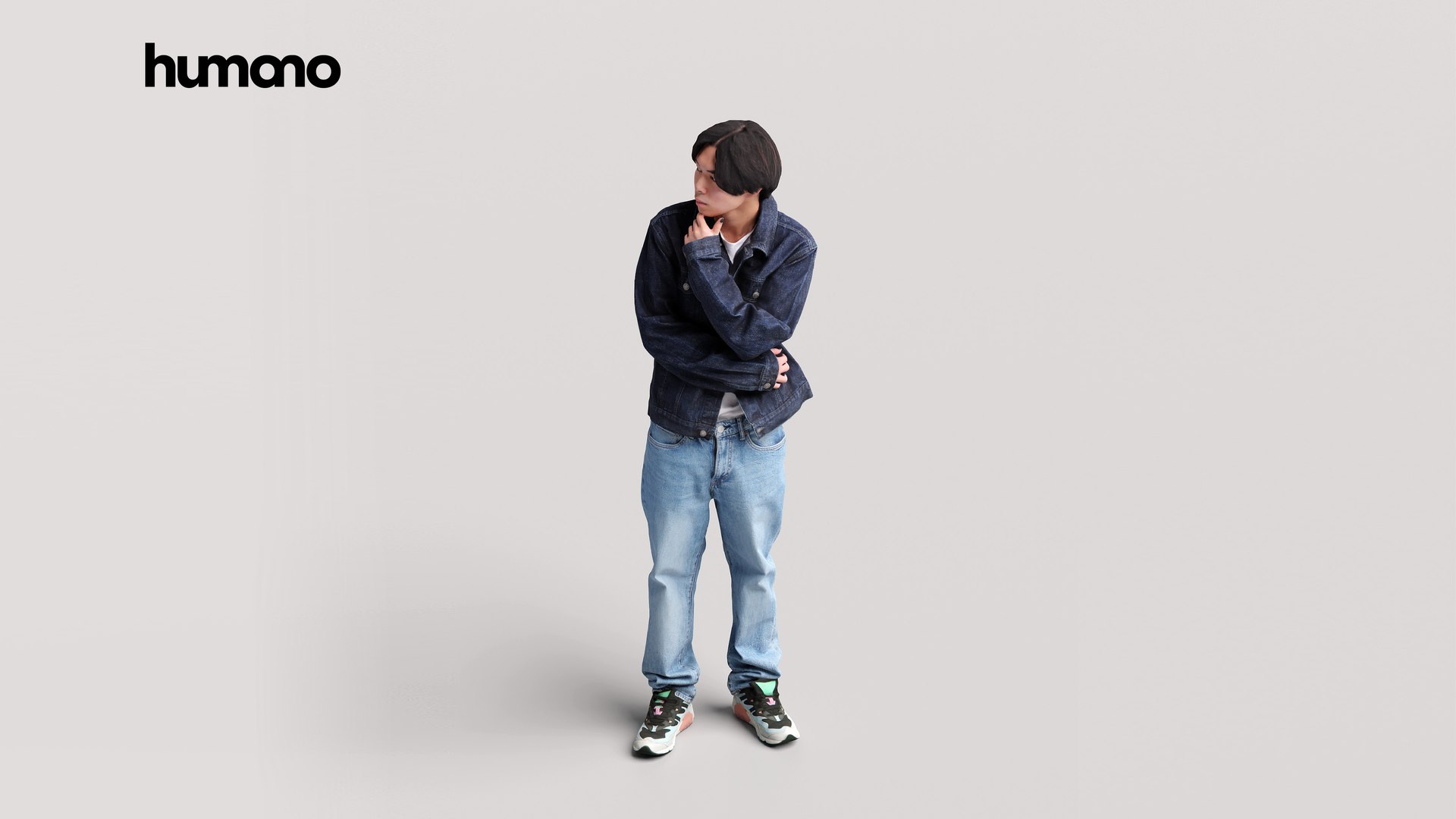 Humano Posed Standing Man 0415230 3D model - TurboSquid 2083380