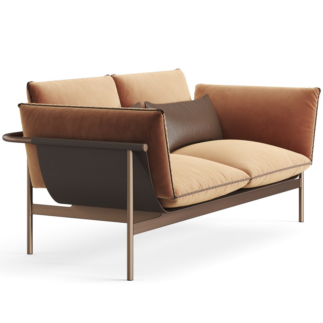 3D Fendi Casa Totu Sofa - TurboSquid 2071152