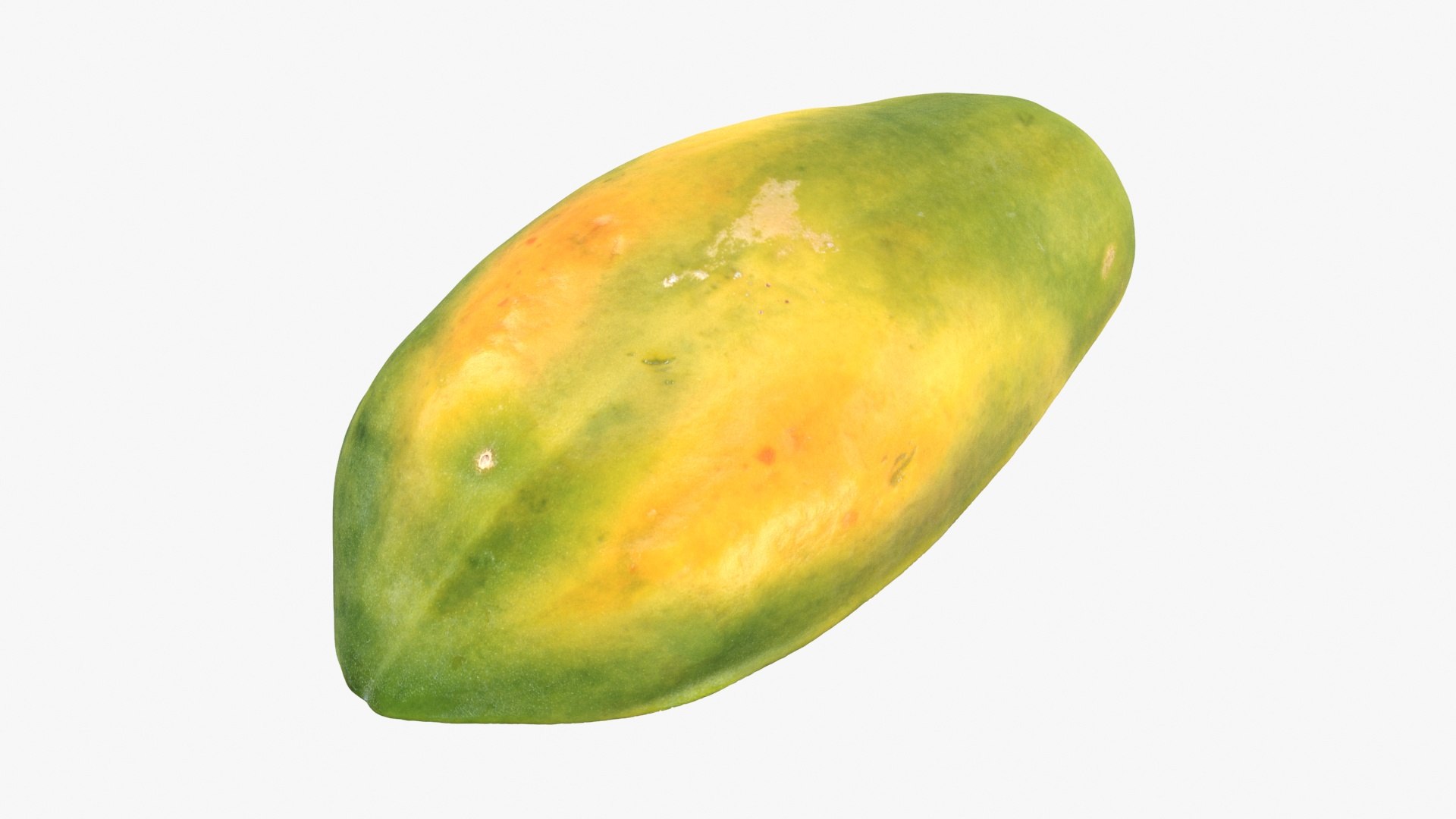 Papaya Half 02 3D Model - TurboSquid 2135763
