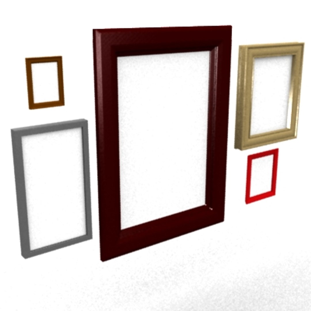 3d Picture Frames Model