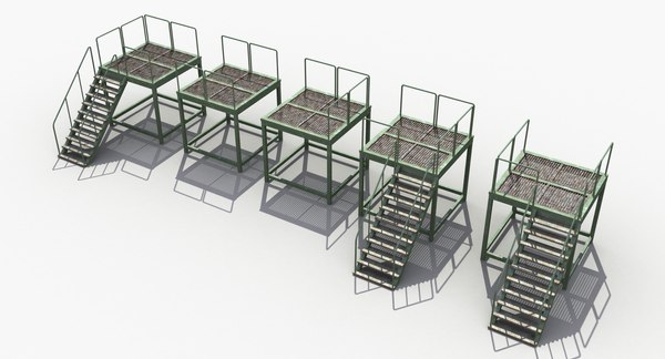 Modular Catwalk 2 3D model - TurboSquid 1875085
