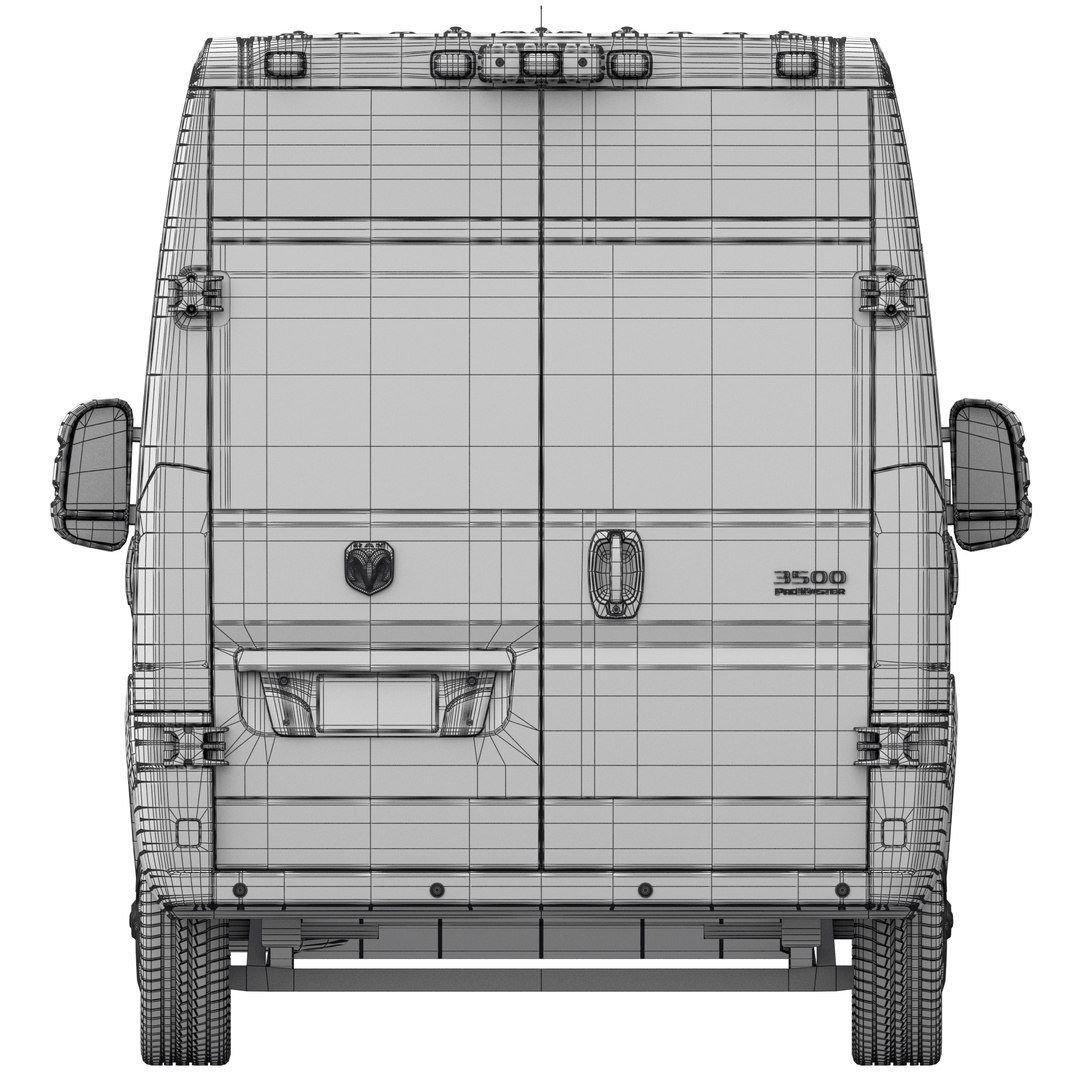 2024 Ram ProMaster 3500 SLT WINDOW VAN HIGH ROOF 159WB EXT 3D ...