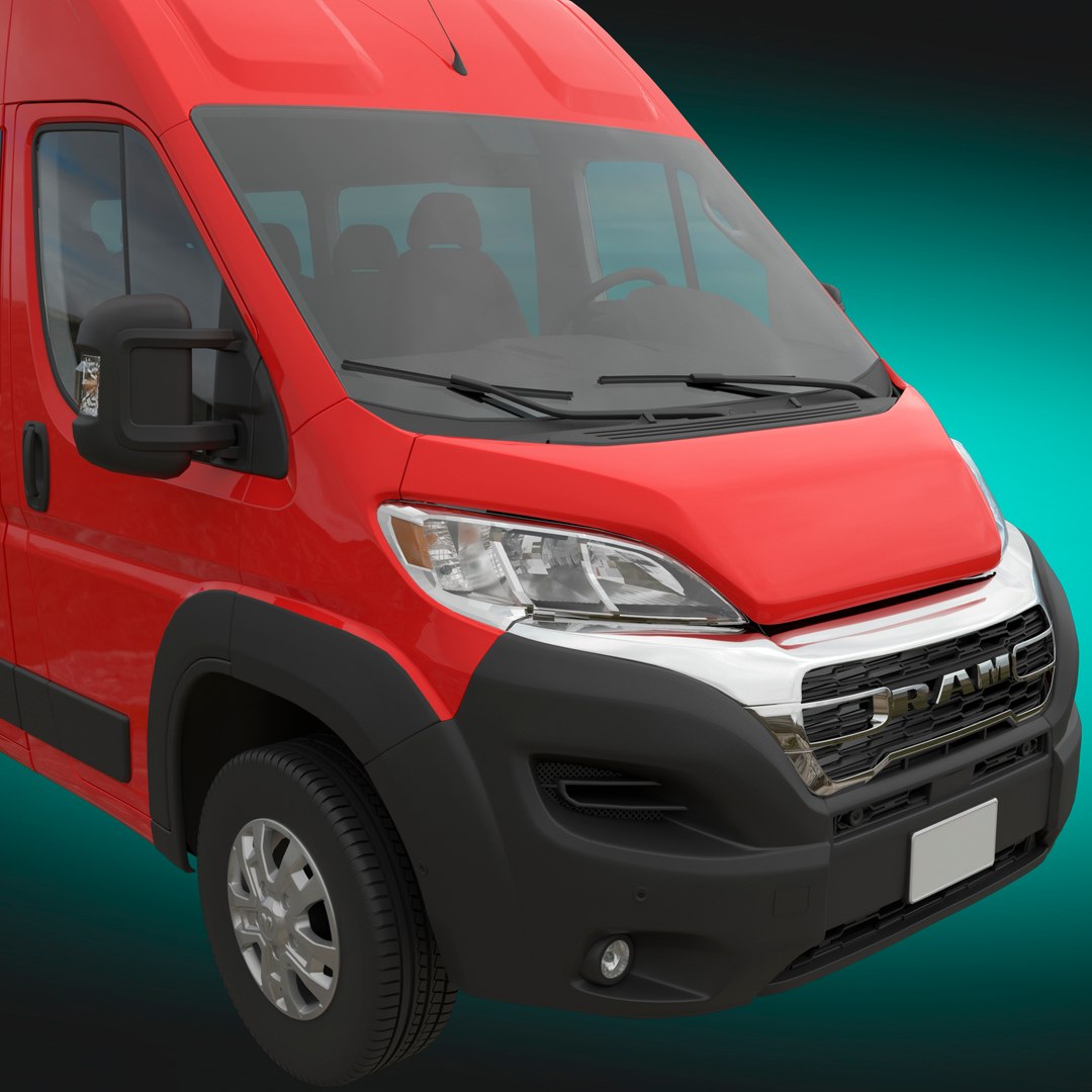 2024 Ram ProMaster 3500 SLT WINDOW VAN HIGH ROOF 159WB EXT 3D ...