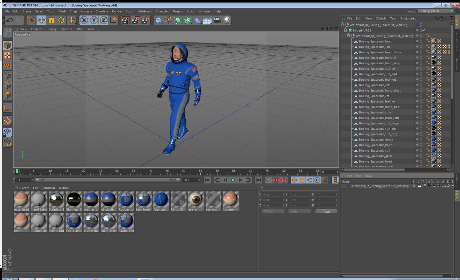 3D Nasa Astronaut Boeing Spacesuit Model - TurboSquid 1392212