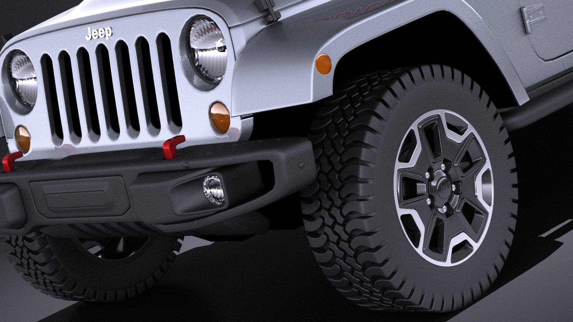 3d Model Jeep Wrangler Rubicon