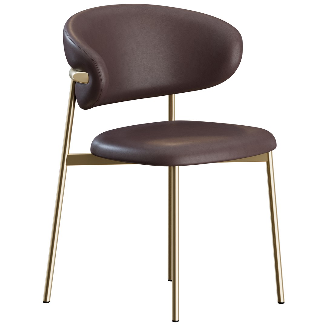 3D Model Oleandro Chair Metal By Calligaris - TurboSquid 1810390