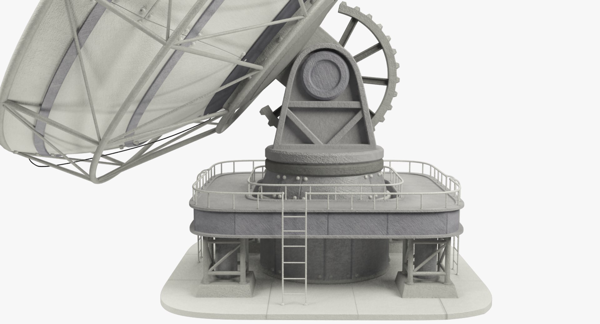 Satellite Dishes Set Model - TurboSquid 1249839