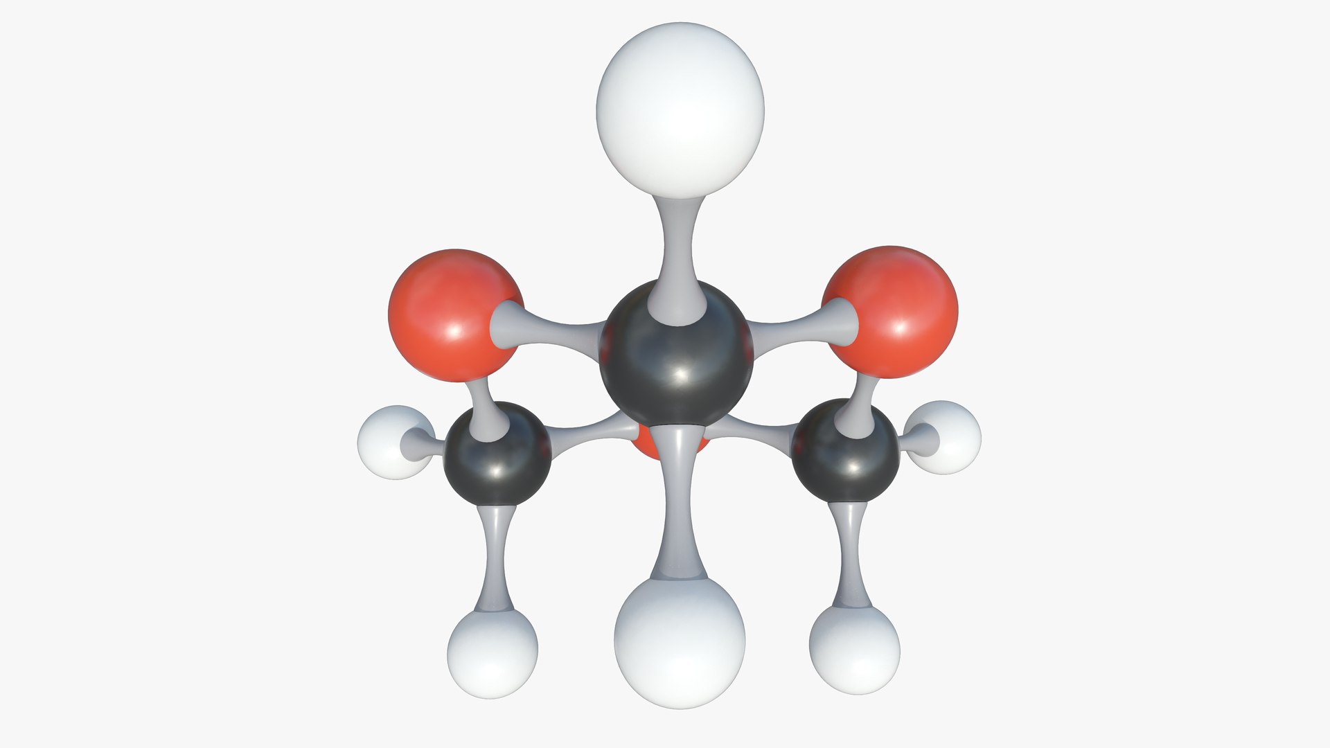 3D Model Trioxane Molecule With PBR 4K 8K - TurboSquid 1945630