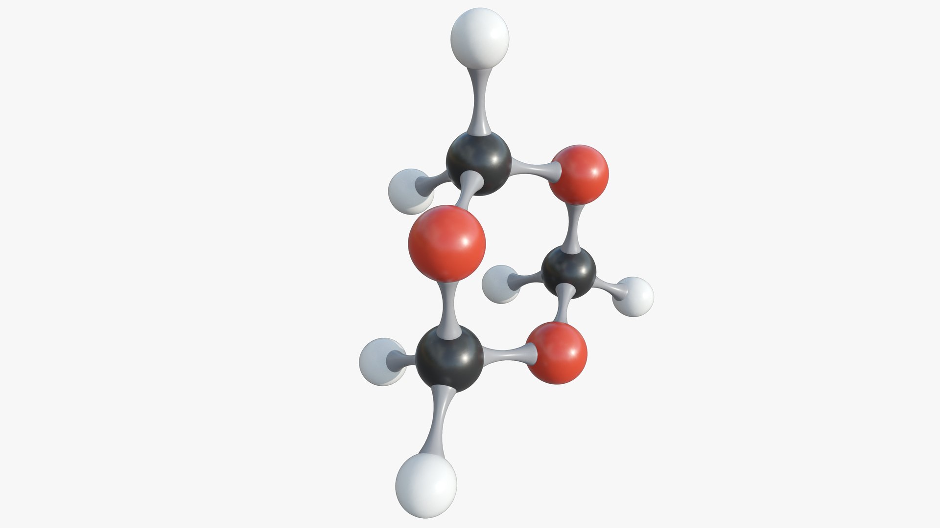3D Model Trioxane Molecule With PBR 4K 8K - TurboSquid 1945630
