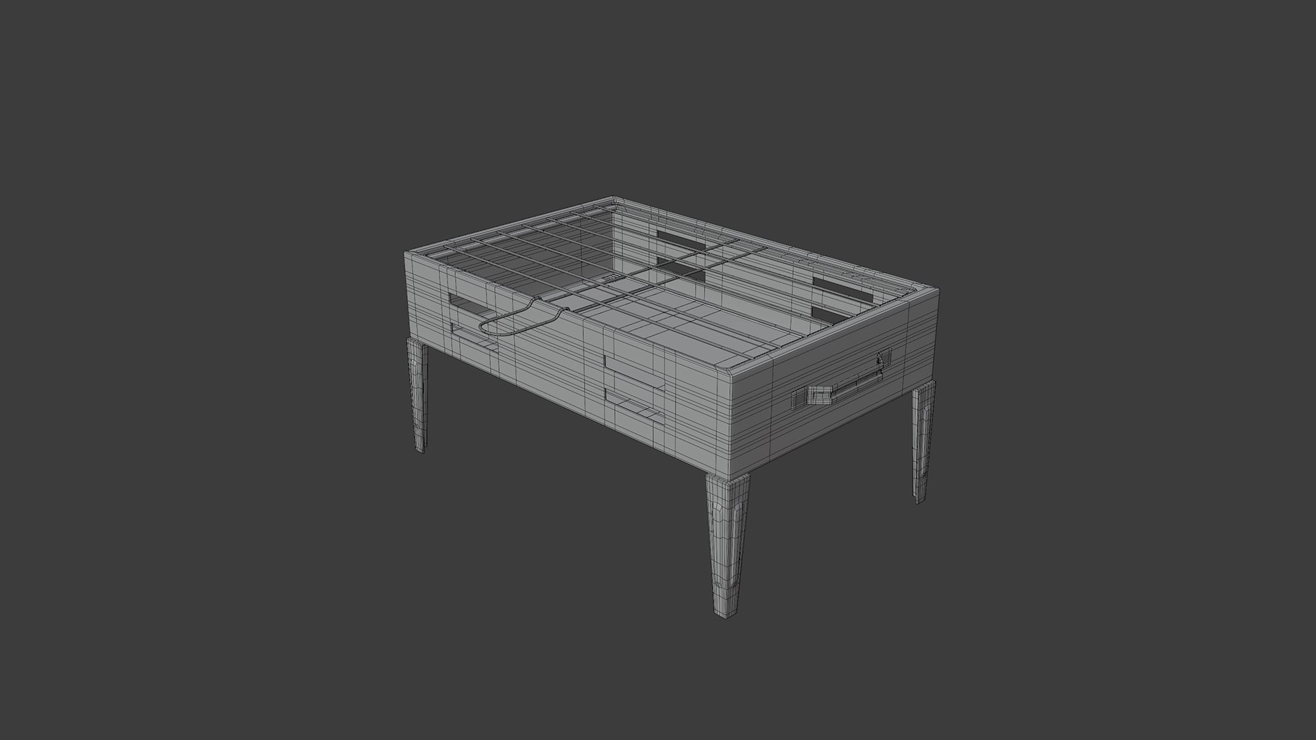 Portable Barbecue Grill 3D Model - TurboSquid 1680587