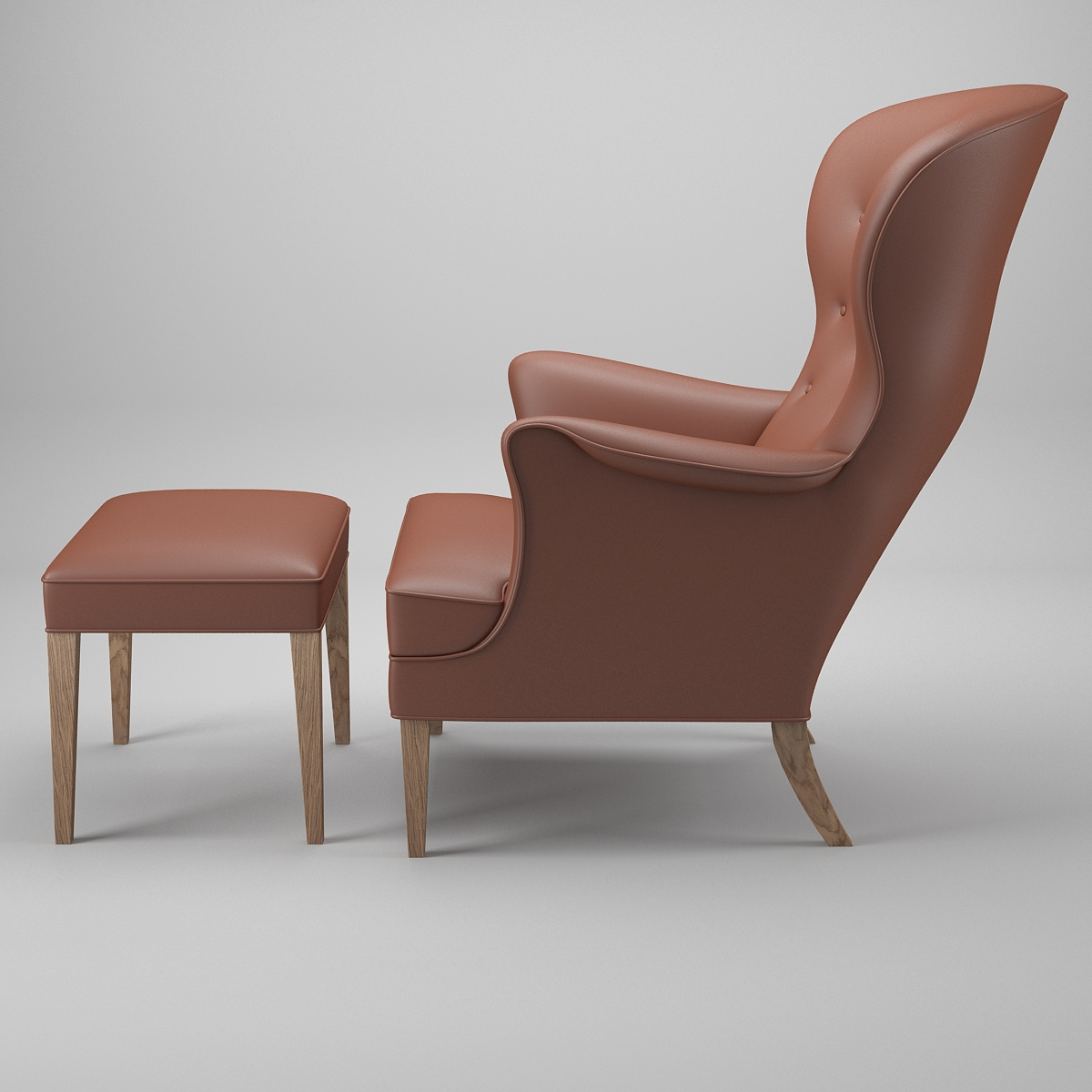 chair stool 3d model