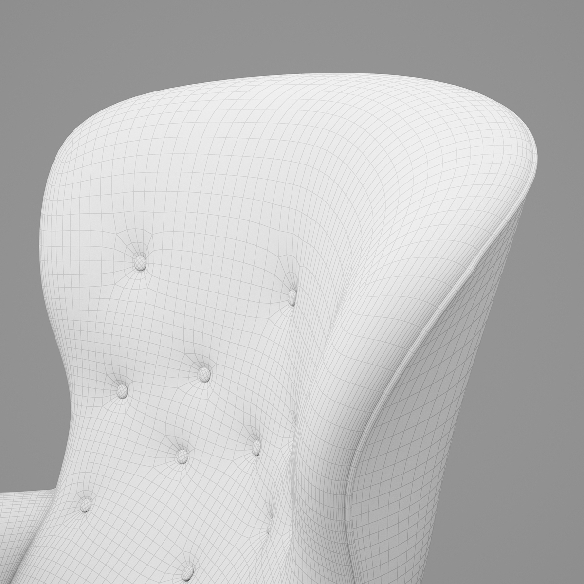chair stool 3d model