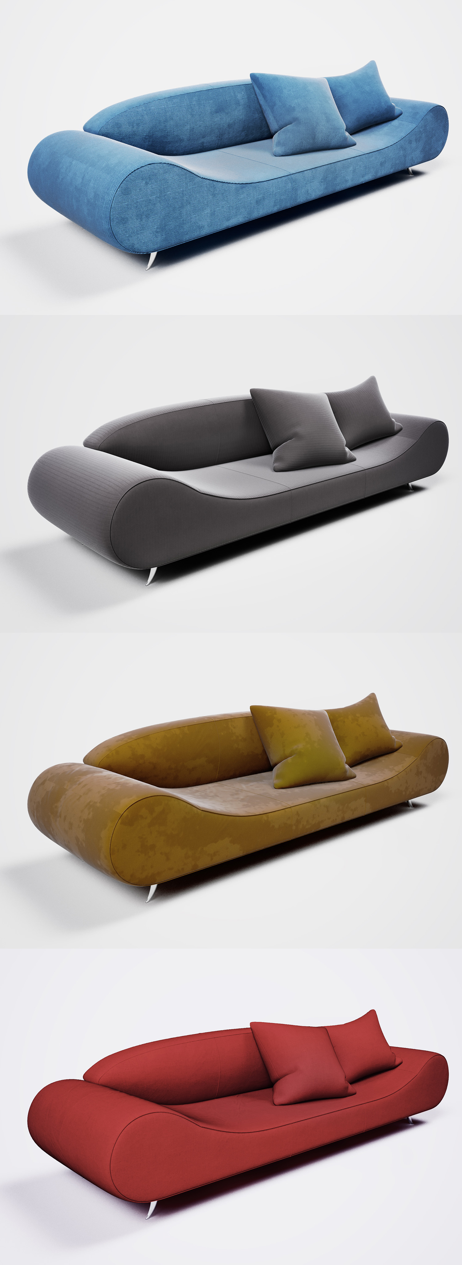 3D model designed harmony sofa - TurboSquid 1219868