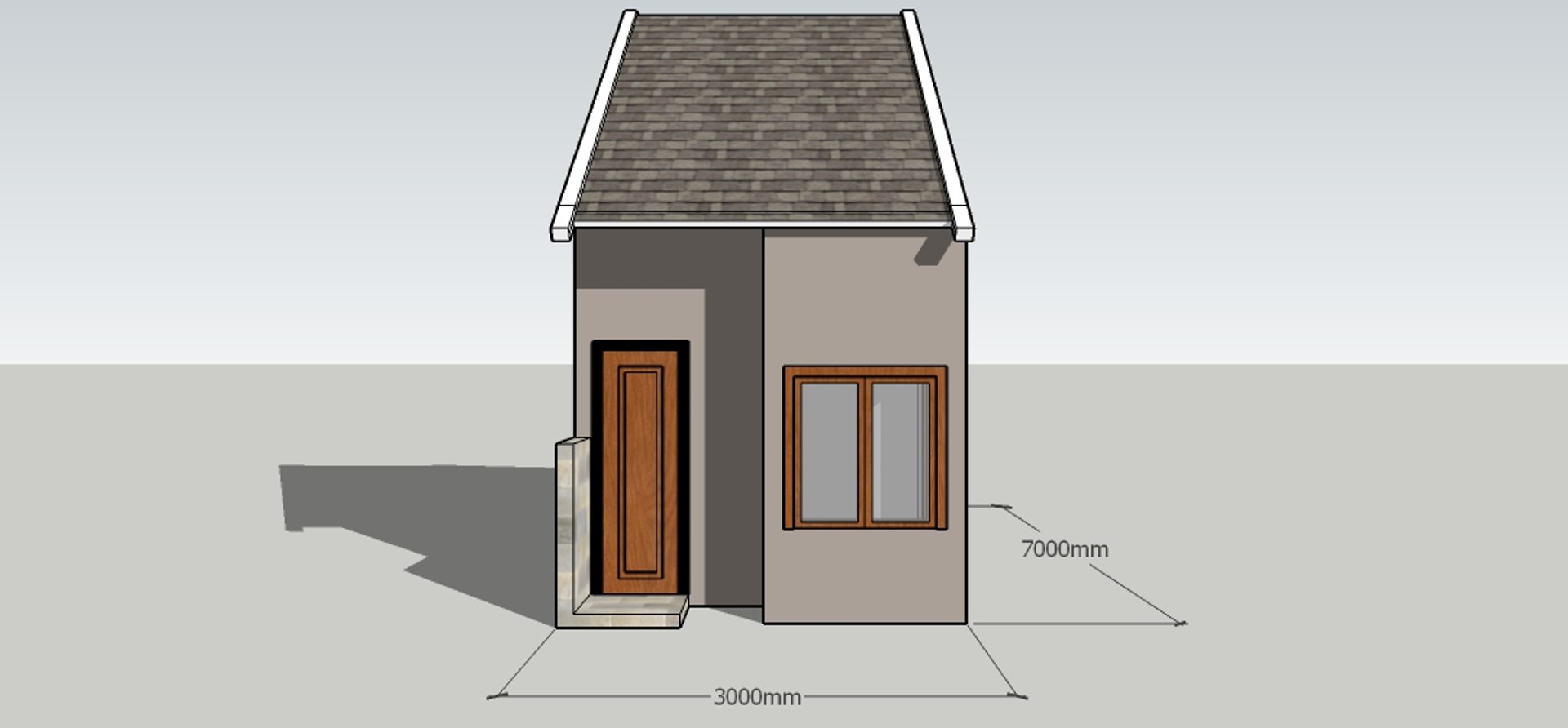 3D Indonesia Type 21 House Model - TurboSquid 1319738