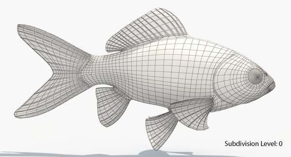 Silver fish animation 3D model - TurboSquid 1180111