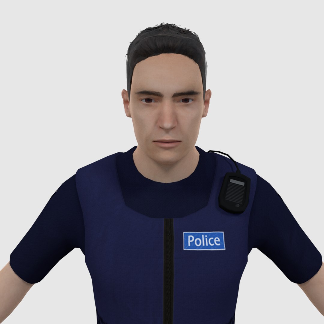 3D Ready Australian Police Officer - TurboSquid 1289914