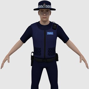 Police Officer Blender Models for Download | TurboSquid