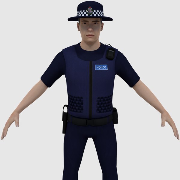 Police Officer Blender Models for Download | TurboSquid