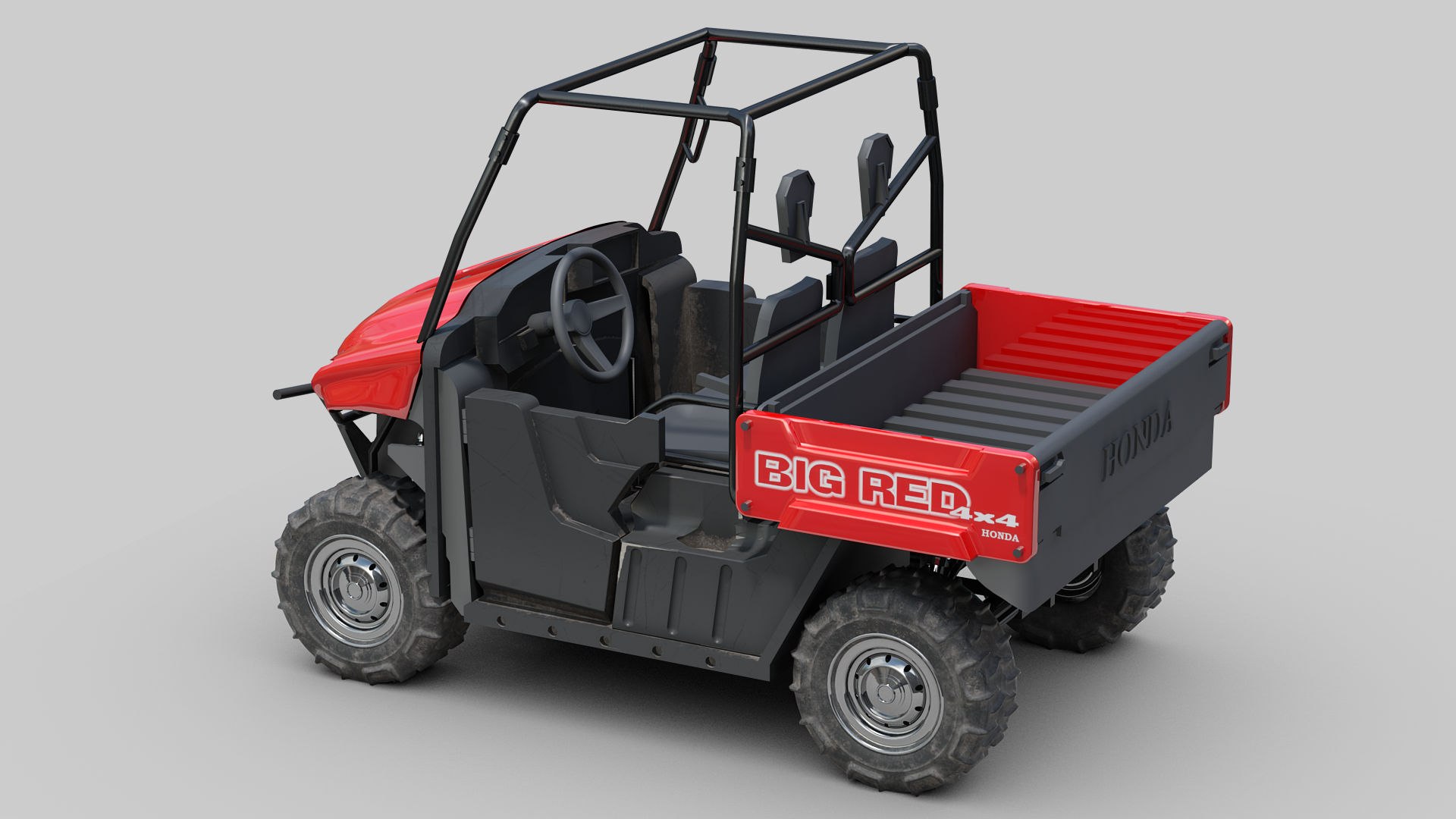 Honda Big Red 3d 3ds