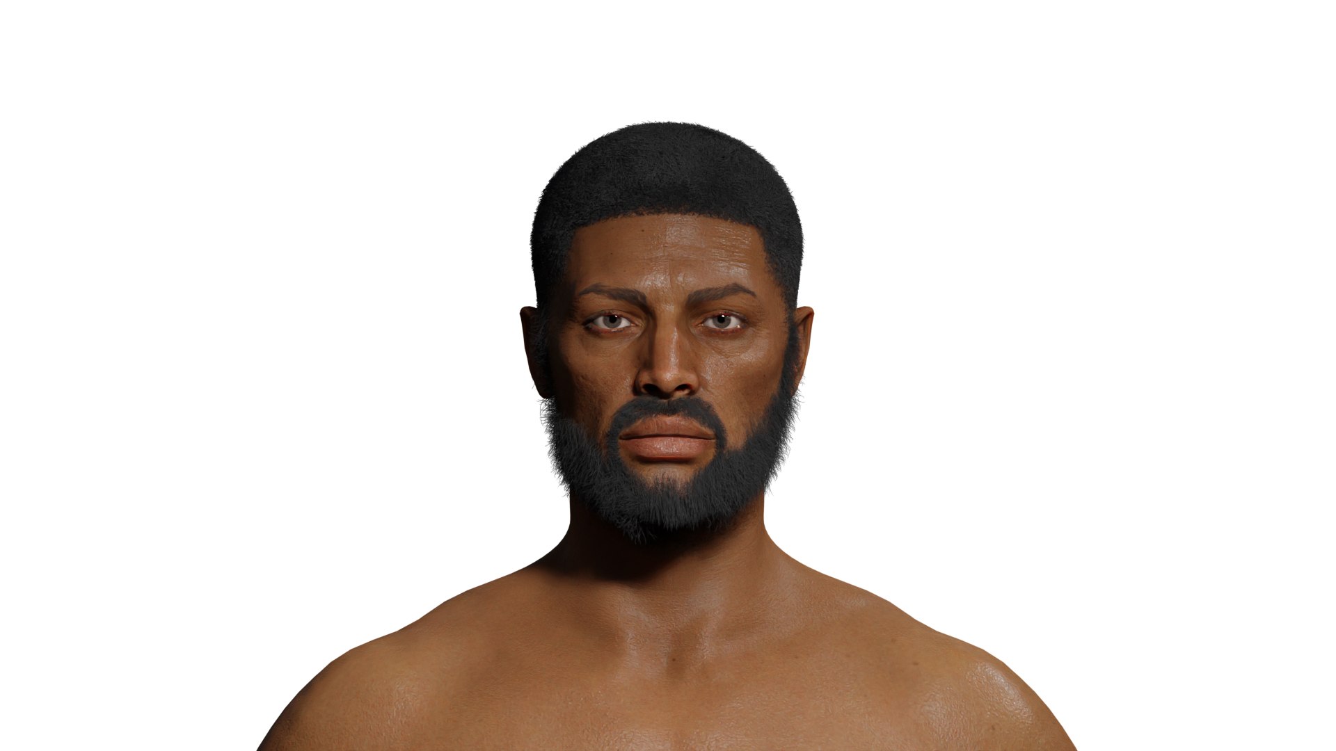 Abram Realistic Rigged Man Blender Character 3D model - TurboSquid 1890637