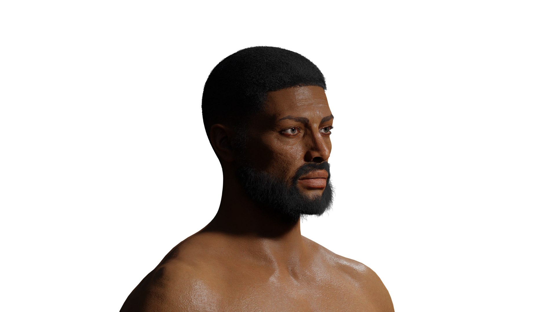 Abram Realistic Rigged Man Blender Character 3D model - TurboSquid 1890637