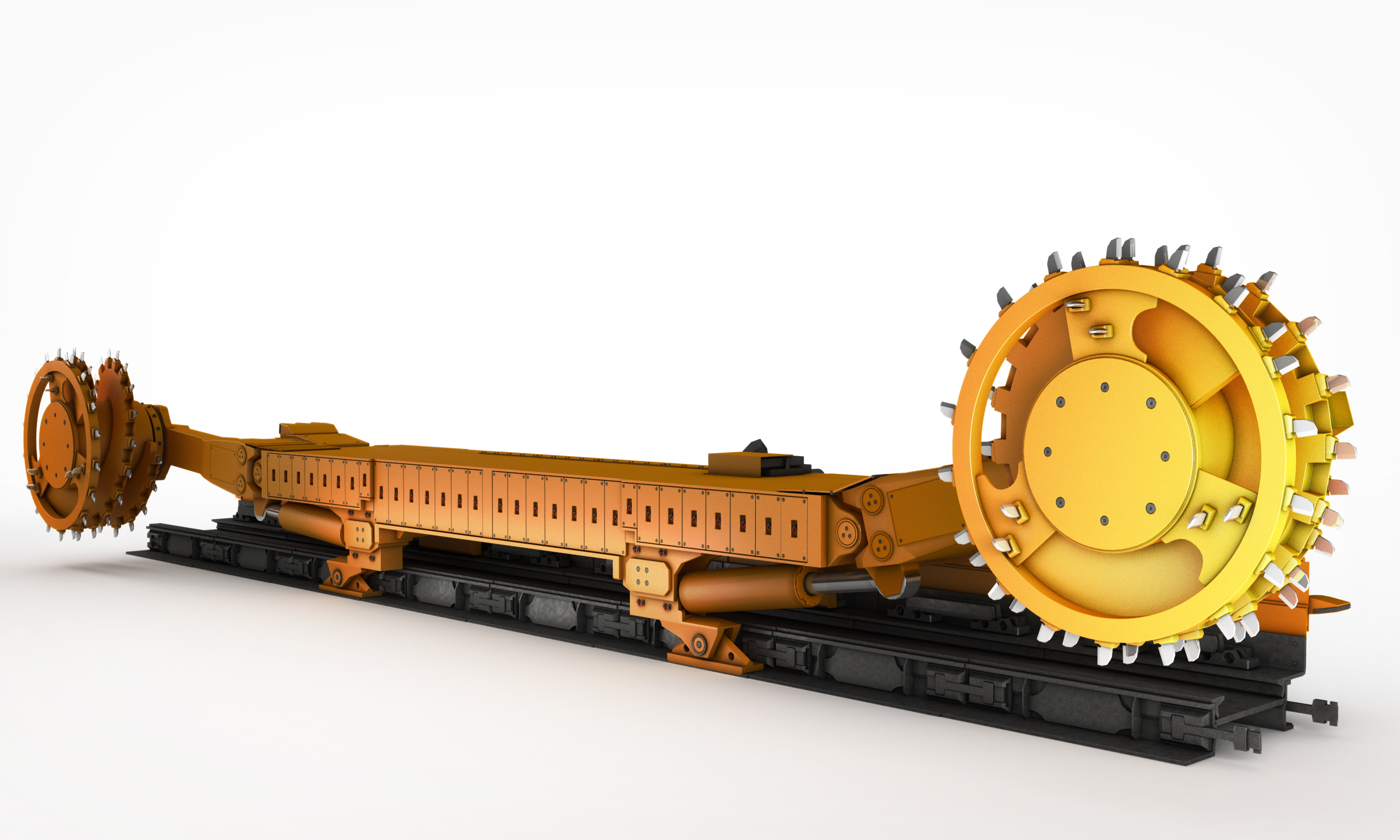 max wall shearer harvester