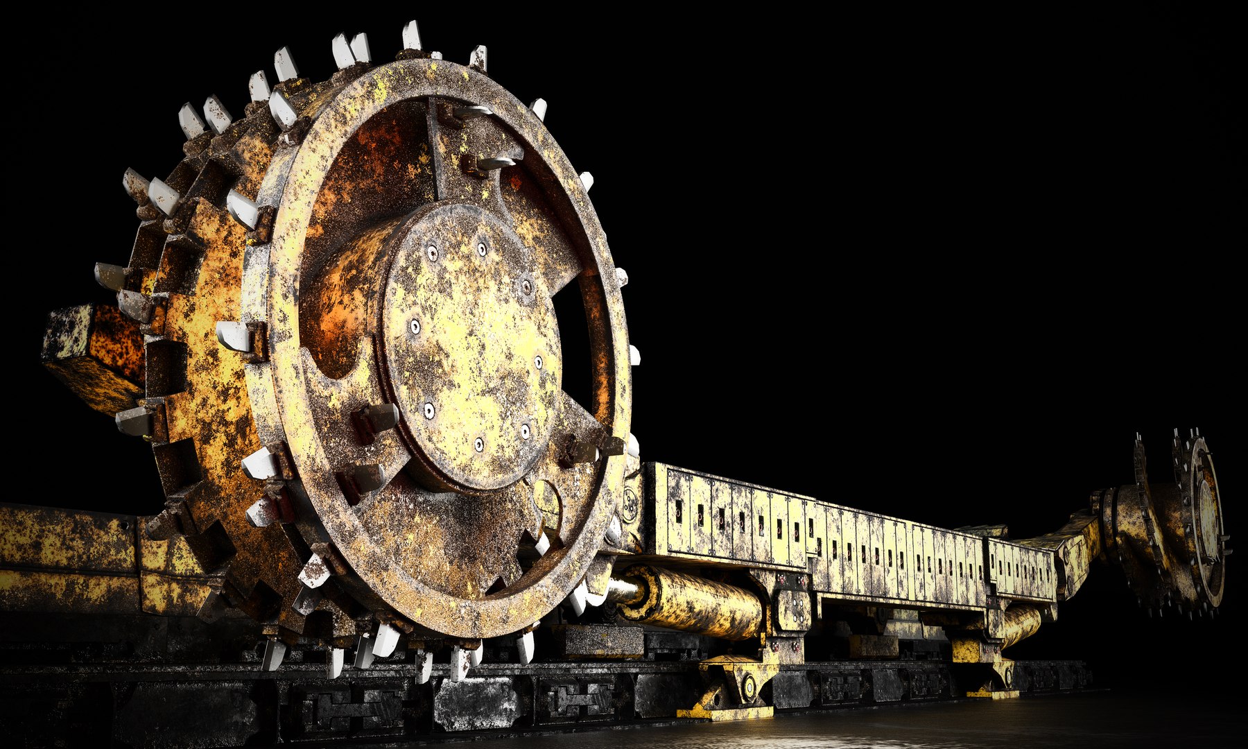 Max Wall Shearer Harvester