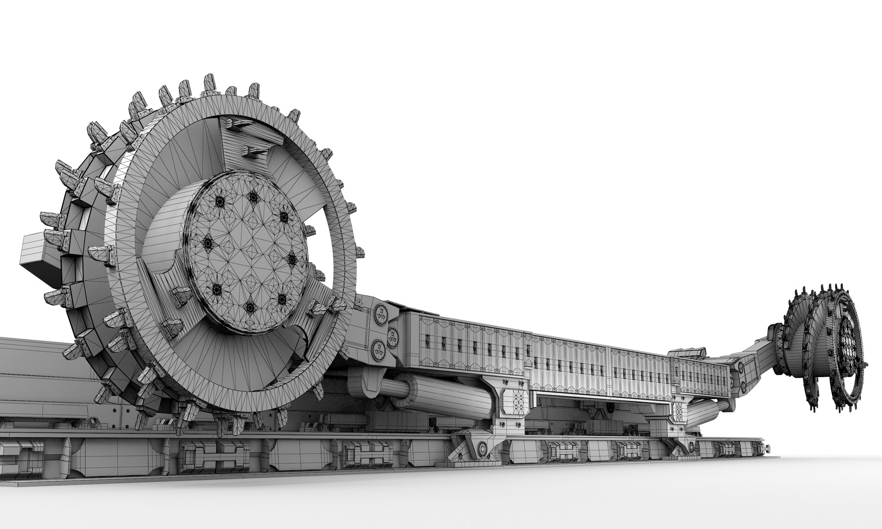 Max Wall Shearer Harvester