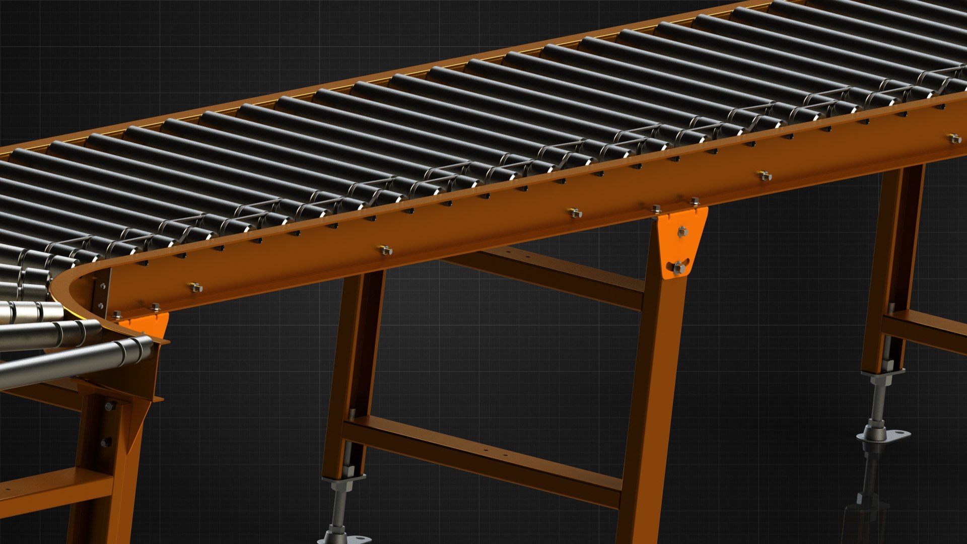 Conveyor 3D Model - TurboSquid 1877973