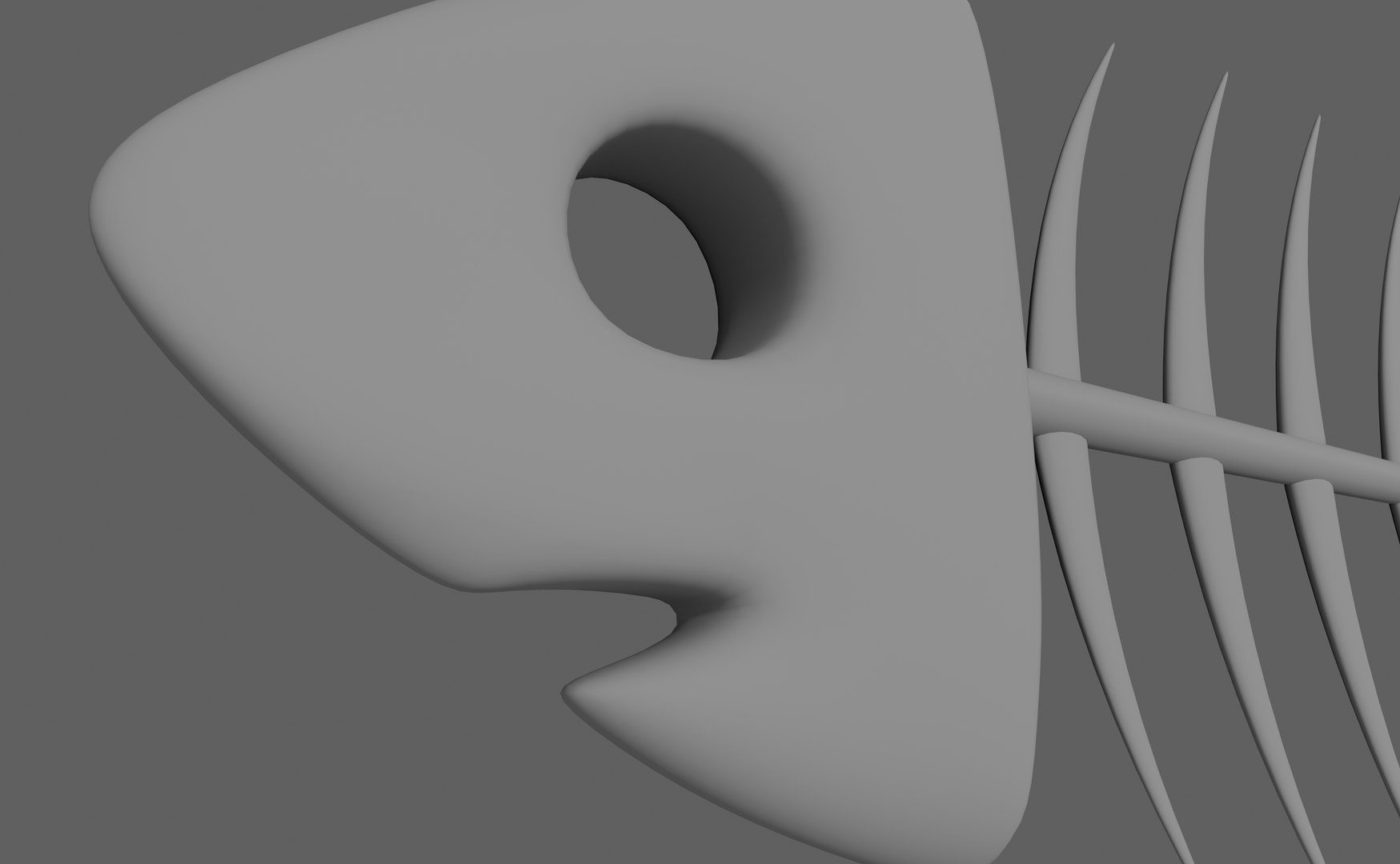 Fish bone model - TurboSquid 1664133