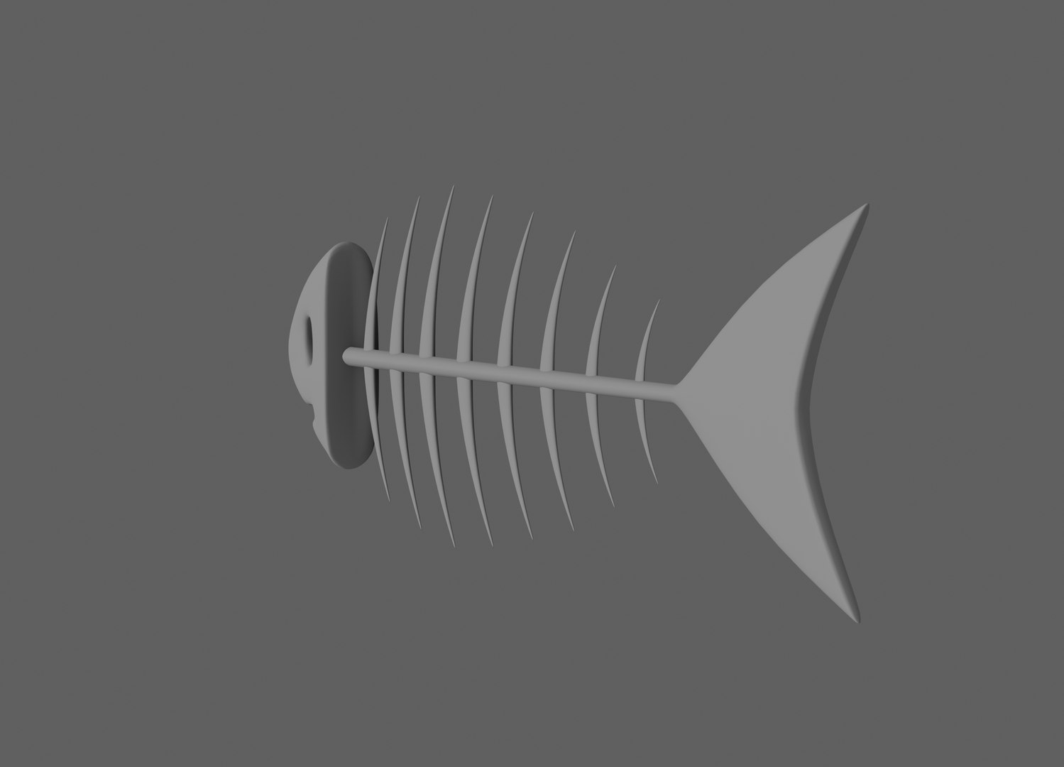 Fish bone model - TurboSquid 1664133