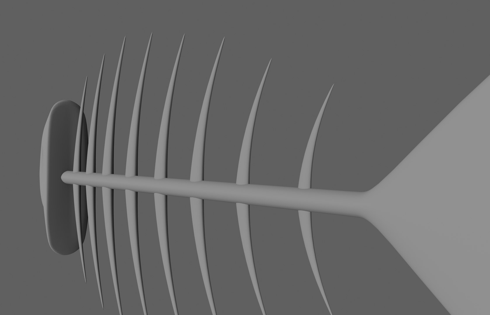 Fish bone model - TurboSquid 1664133
