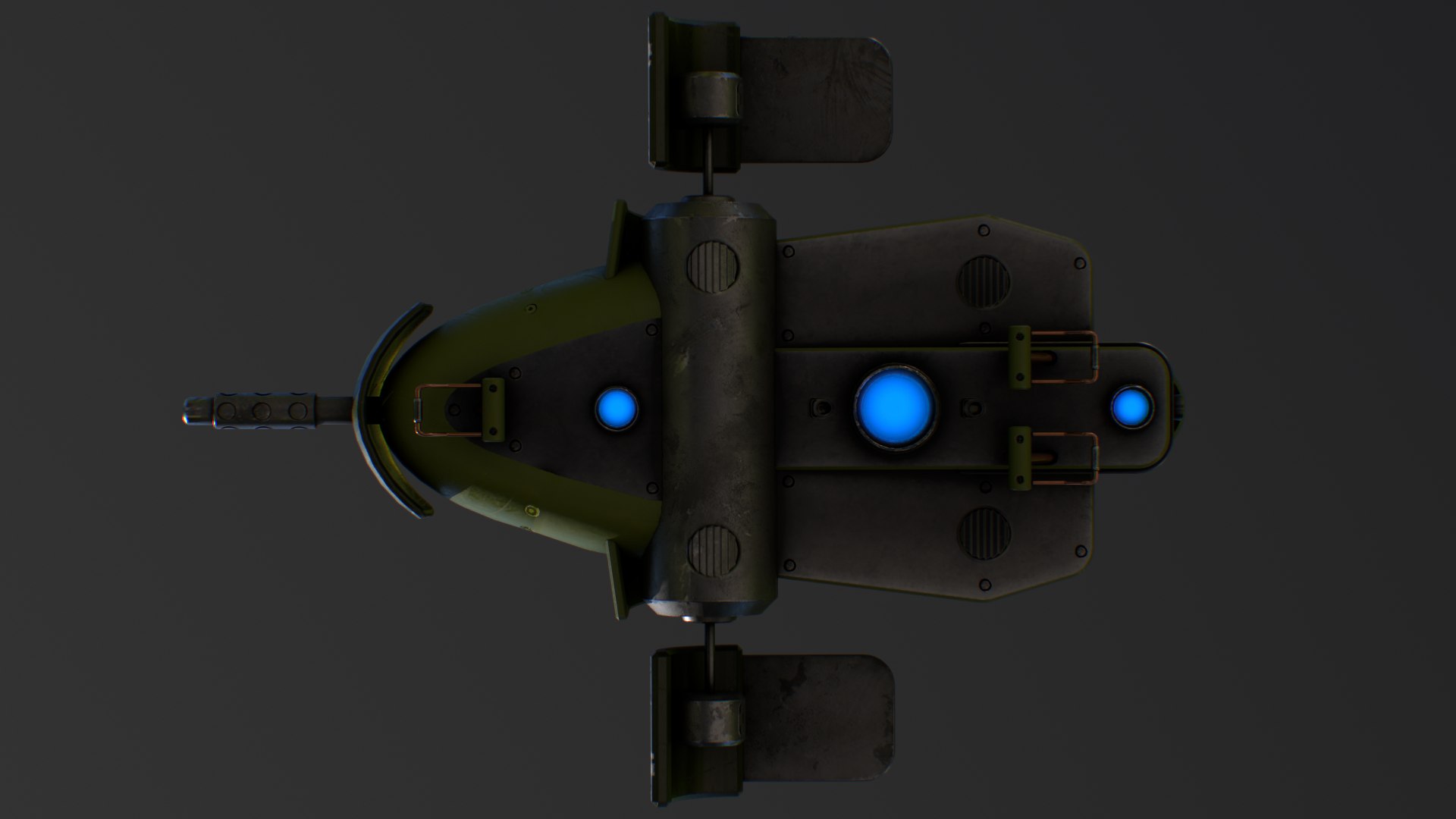 3D Sci Fi Space Hover Scooter Model - TurboSquid 2001842