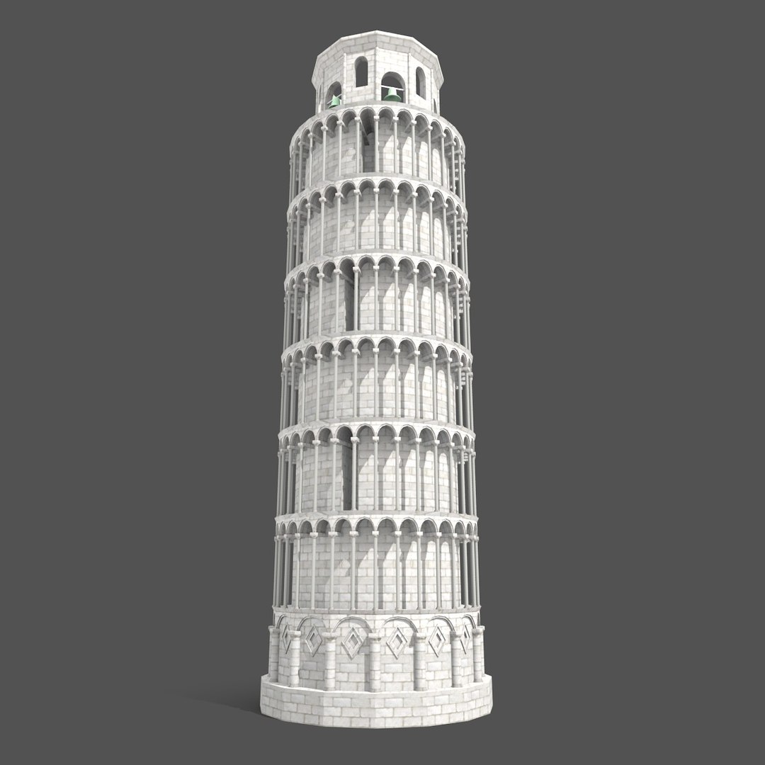 Pisa Tower Fbx