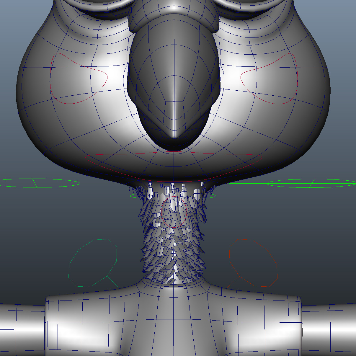 cartoon characters 3d model