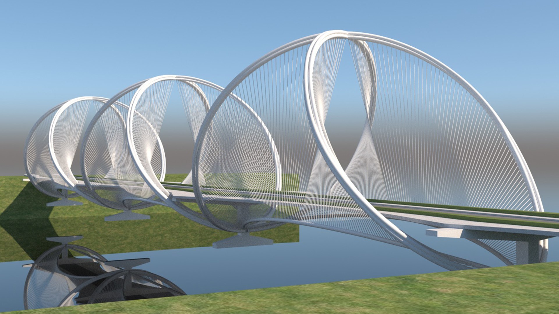 3D Bridge Design Vol 3 Model - TurboSquid 2119853