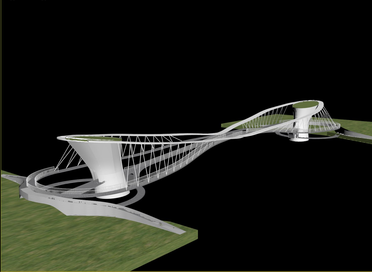 3D Bridge Design Vol 3 Model - TurboSquid 2119853