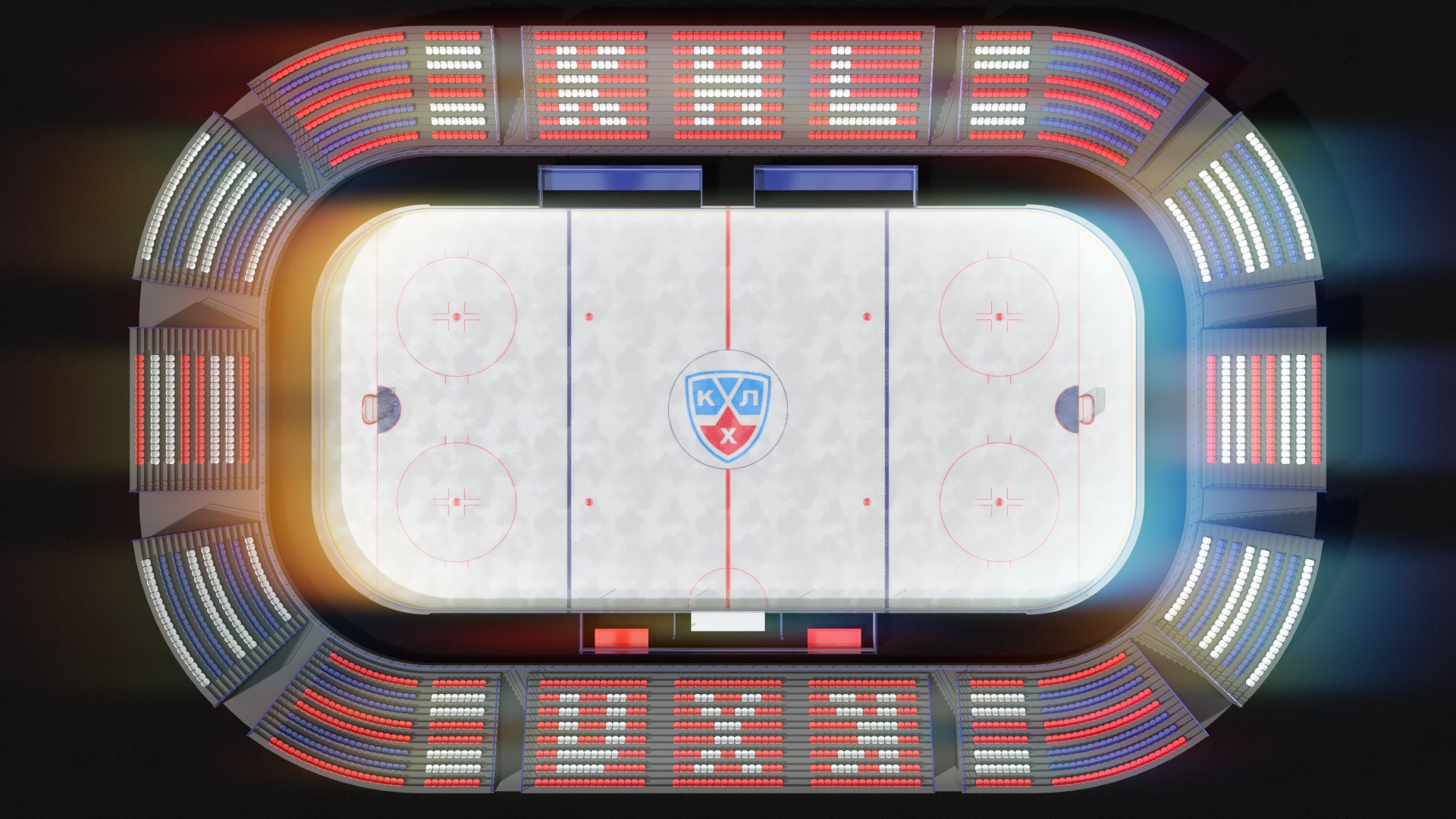 Hockey Arena Khl Stars 3D Model - TurboSquid 1263638