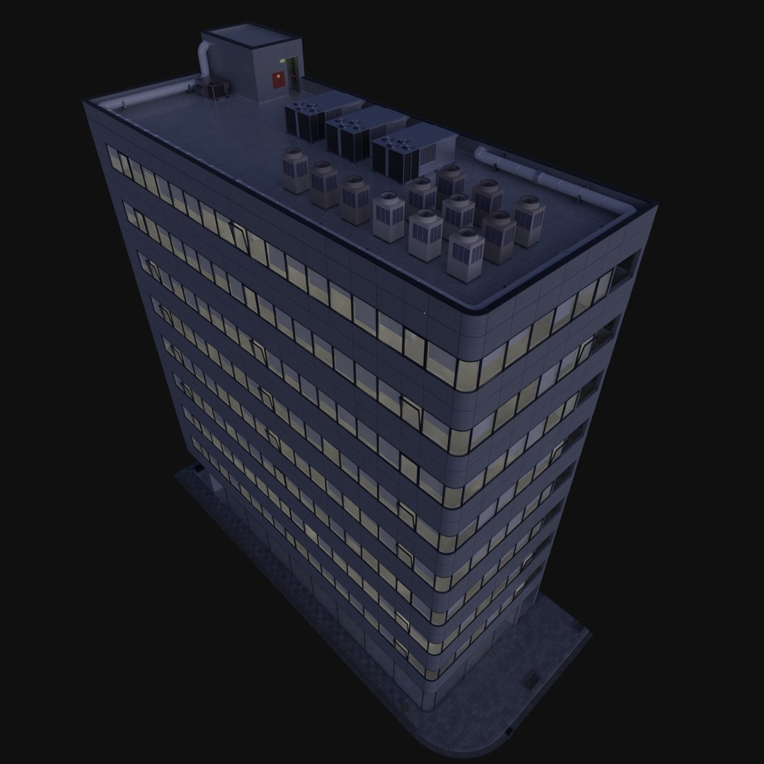 3D Asian In-Out Building D45 - TurboSquid 2137910